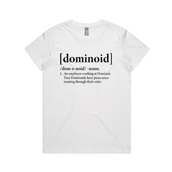 Dominoid - Ladies Tee – The Slice Group